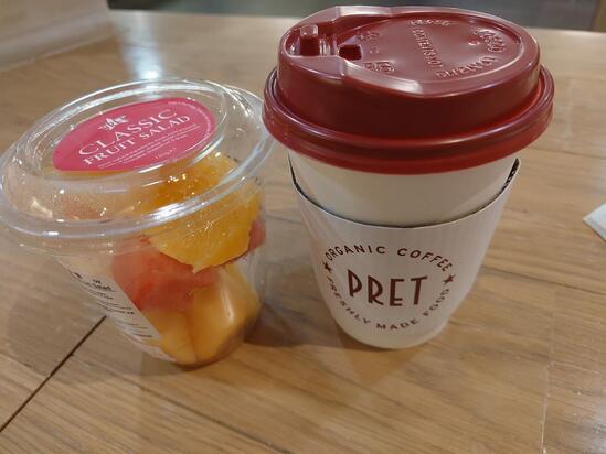 Menu at Pret A Manger, Hong Kong, 15 Queen's Road