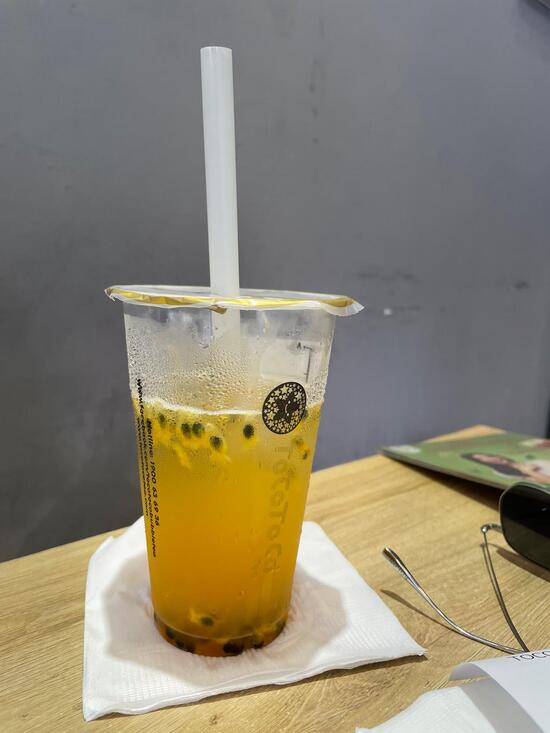 Menu at Milk tea Tocotoco, Hanoi