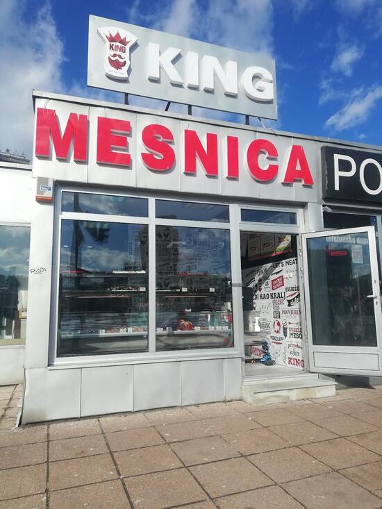 Menu at Fast Food King Tuzla, Tuzla