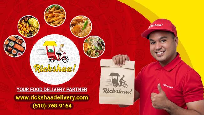Rickshaw Food Delivery Service in Union City - Restaurant reviews