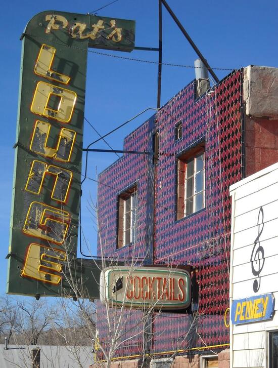 Menu at Pat's Lounge pub & bar, Grants