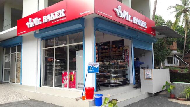 Menu at Mr. Baker, Thalassery