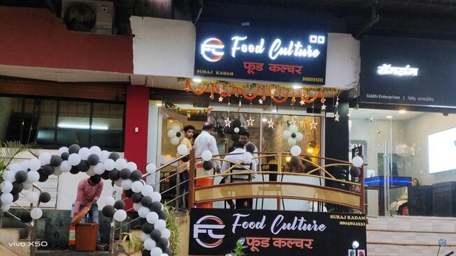 Menu at food culture cafe, Mahad