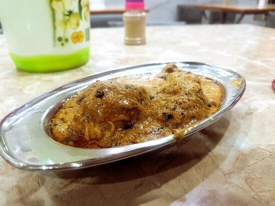 Menu at TAJ Kababi, Gorakhpur