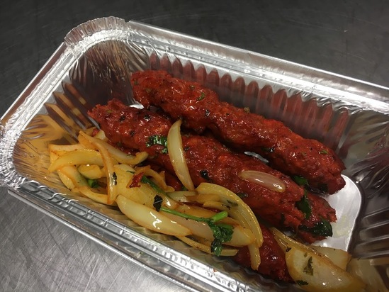 Menu at Red Fort, Bury