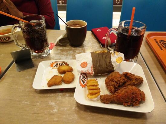 Menu at A&W Restoran - Rest Area KM 19 restaurant, Bekasi Regency