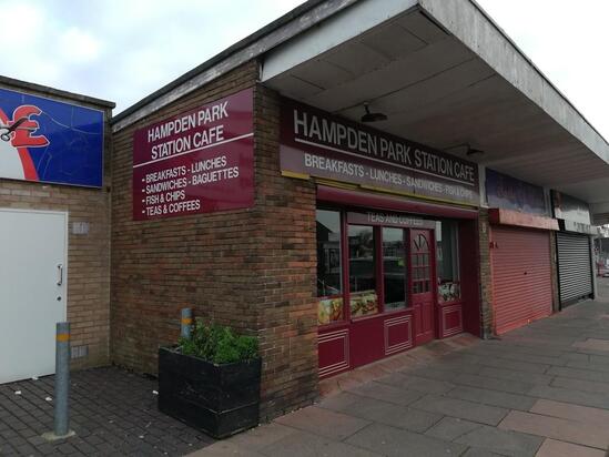 Menu at Hampden Park Station Cafe, Eastbourne