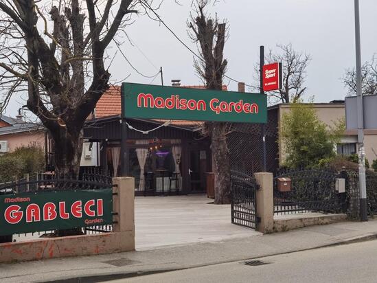 Menu at Bistro Madison Garden, Zagreb