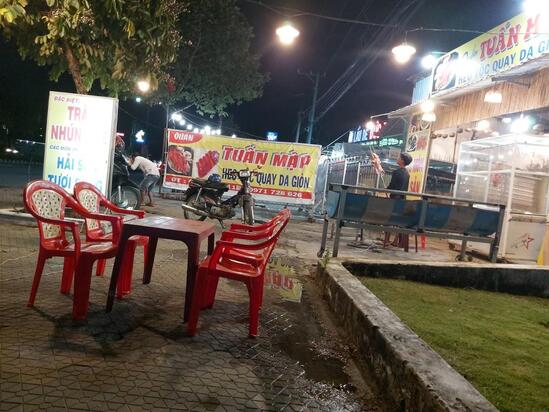 Menu at Quán Heo Sữa Quay Tuấn Mập restaurant, Ben Tre