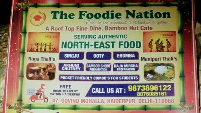 THE FOODIE NATION, New Delhi - Restaurant menu, prices and reviews