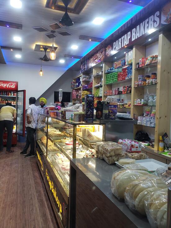 Menu at Partap Bakery, Lohian Khas