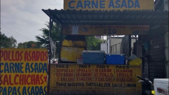 Menu at Pollos y carne asadas El Primo restaurant, Ciudad Apodaca