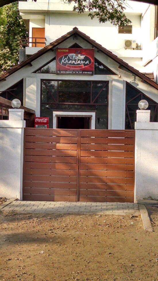 Menu at Khansama, Sangli