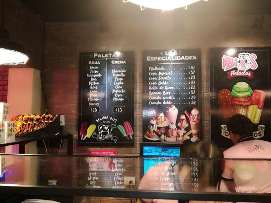 Bips Helados, Torreón - Menú del restaurante, precios y reseñas