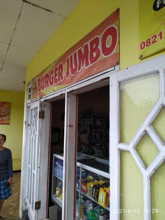 Menu at Burger Jumbo, Malang