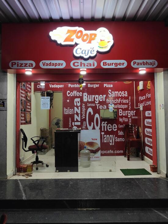 Menu at Zoop Cafe, Ballari, 5V5W+R63