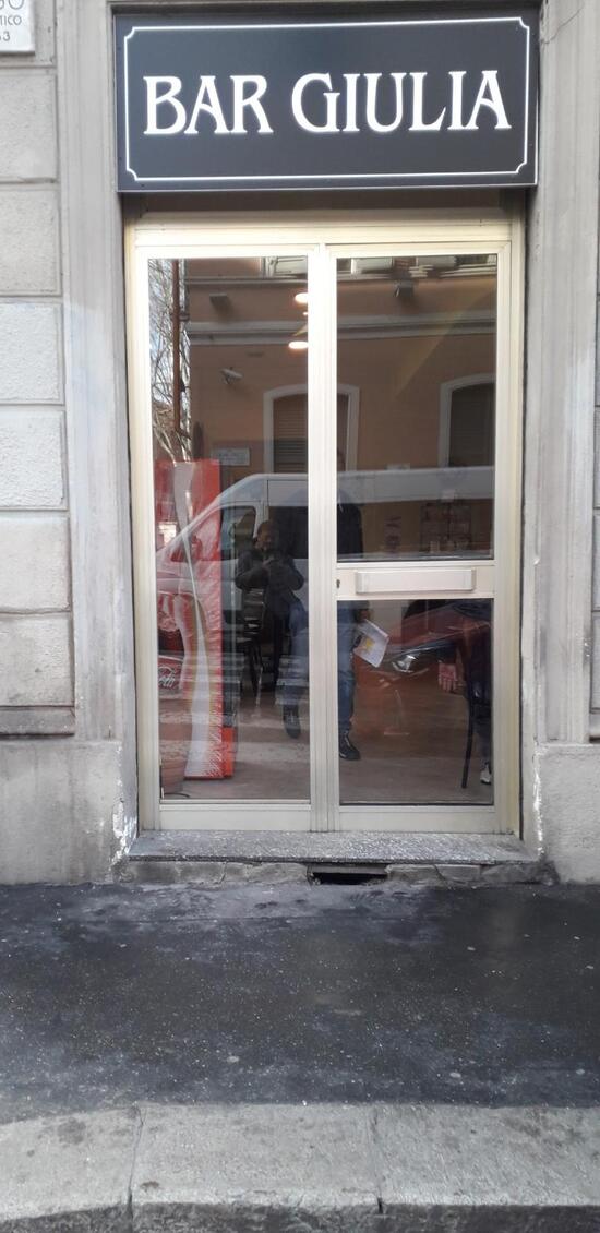 Menu da Bar Giulia, Torino, Via Sant'Ottavio