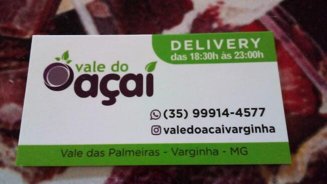 Menu em Vale do Açaí restaurante, Varginha