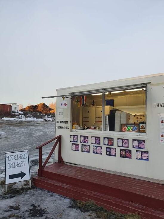 Menu at Wanida Thaimat ( Take away ) restaurant, Norway