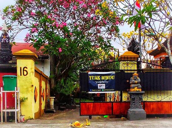 Menu at Tuak rindu pub & bar, Mataram