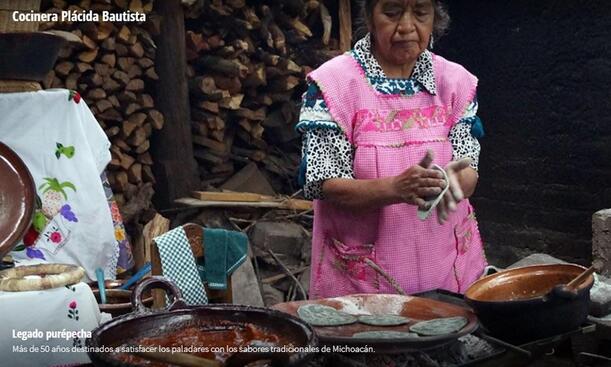 Menu at Cocina tradicional de Placida Bautista restaurant, Paracho