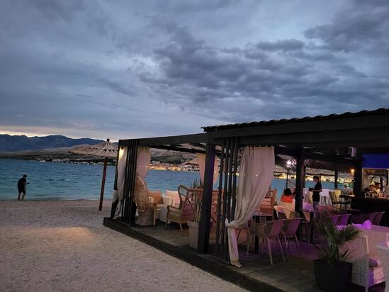 Beach bar Bamboo, Pag - Critiques de restaurant