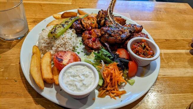 Menu at The AGORA Harrogate Authentic Greek and turkish cafe, Bar ...