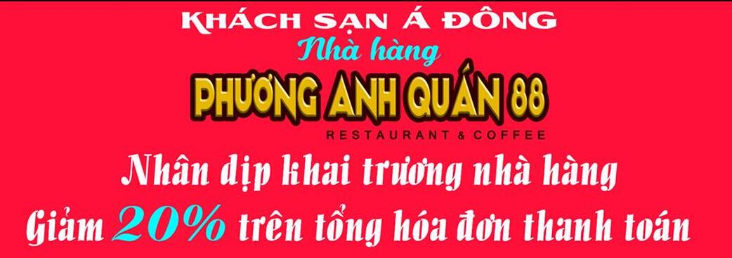 Menu at Phương Anh Quán 88 Restaurant - Đà nẵng, Da Nang