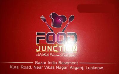 Menu at FOOD Junction, Lucknow, BAZAR INDIA BASEMENT