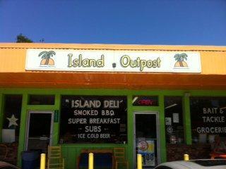 Menu at Island Outpost pub & bar, Crystal River, W Ozello Trl