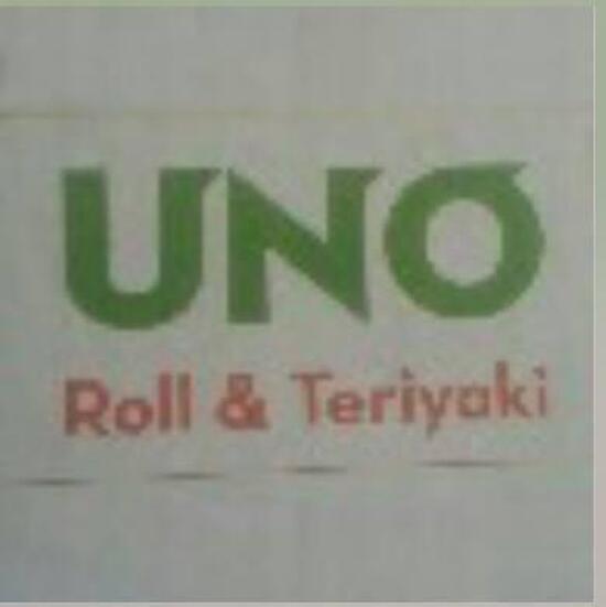 Menu at Uno Roll & Teriyaki restaurant, Los Angeles