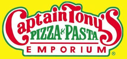 Menu at Captain Tony's Pizza & Pasta restaurant, Solon