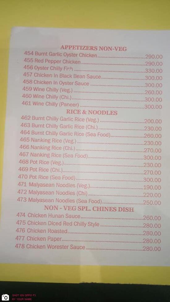 Menu at New Raju's Kitchen, Mumbai