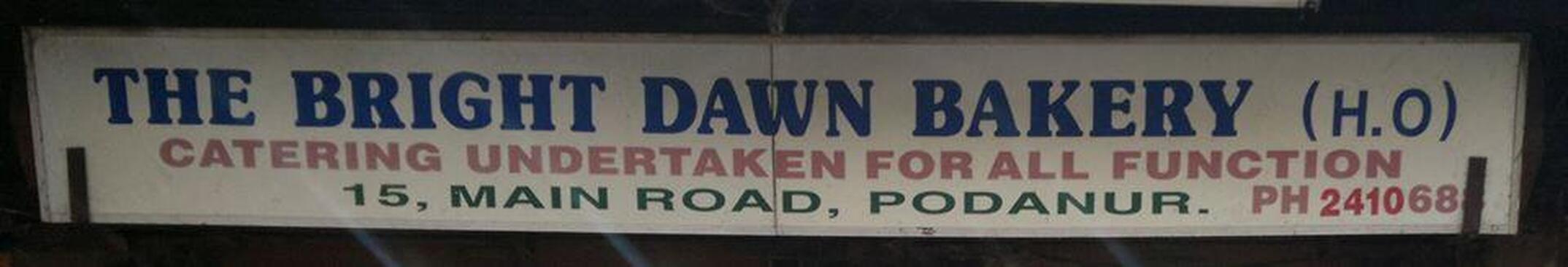 Menu at The Bright Dawn Bakery, Coimbatore, 15, Main Road,Kadaiveethi ...