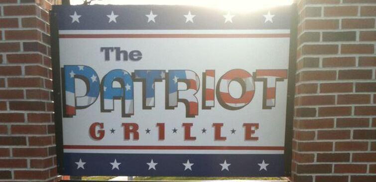 Menu at The Patriot Grille restaurant, USA