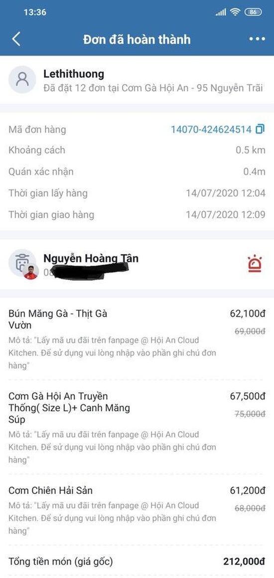 Menu at Hoi An Coffee House, Ho Chi Minh City