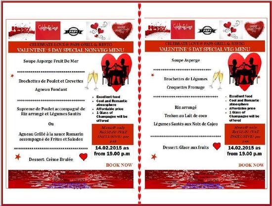 Paps Grill & Resto, Curepipe - Restaurant menu, prices and reviews