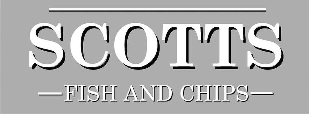 Menu at Scotts Fish & Chips restaurant, Wrentham