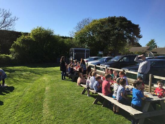Menu at The Cross Inn, Broadmoor, Kilgetty, England