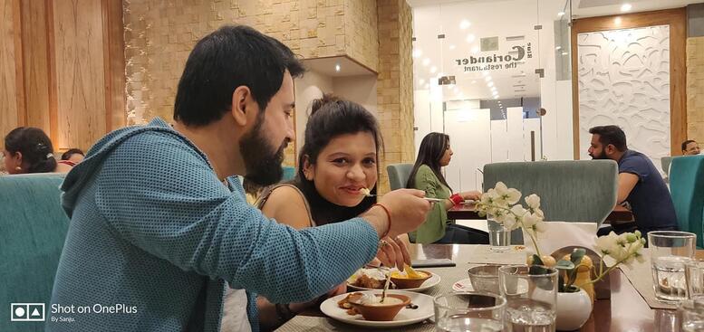 Menu at Blue Coriander Restaurant, Jammu