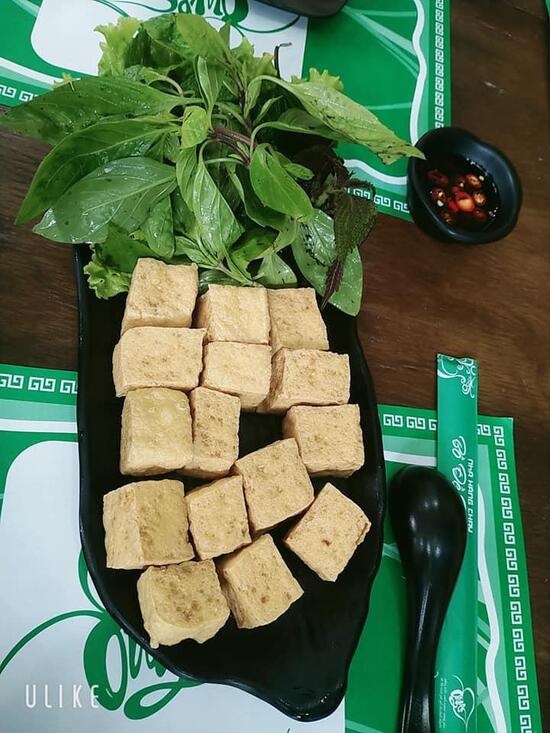 Menu at Bodhi Vegetarian Restaurant, Đồng Hới
