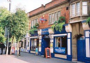 Menu at Yates's pub & bar, Chesterfield