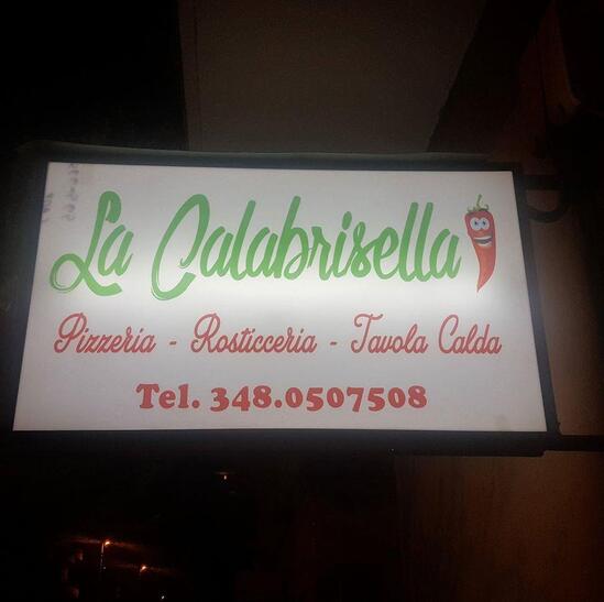 Speisekarte von La Calabrisella pizza, ROM, Via Eleonora d'Arborea