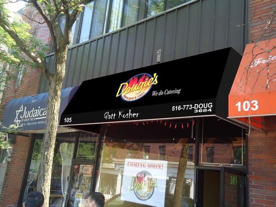 Menu at Dougies BBQ & Grill, Great Neck