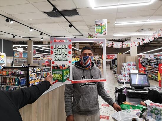 Menu at SPAR, Caledon