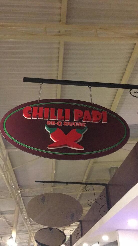 Carta de Chilli Padi BBQ haus, Dávao