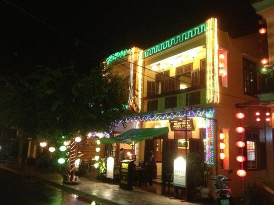 Menu at White Lotus Restaurant, Hoi An