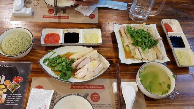 Menu at Kampong Chicken House restaurant, Hanoi, 110 D1 P. Trần Huy Liệu