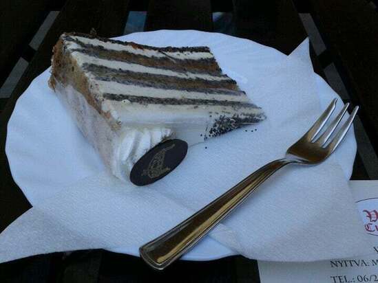 Menu at Vikor Cukrászda, Tata