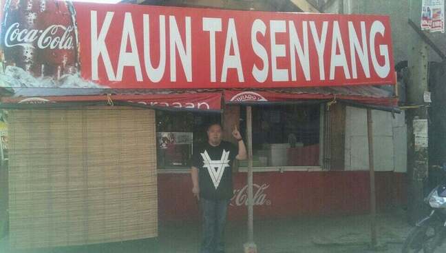 Menu at Kaon Ta Senyang restaurant, Lapu-Lapu City